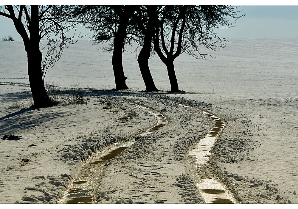 Wege... Foto & Bild | jahreszeiten, winter, natur Bilder auf fotocommunity