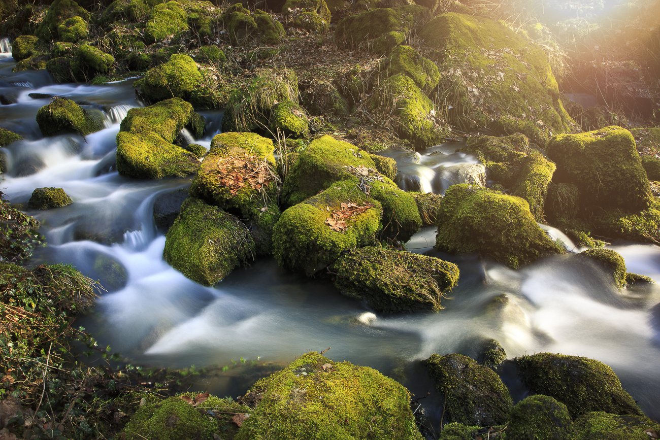 weich umspült Foto & Bild | landschaft, wasserfälle, bach, fluss & see ...