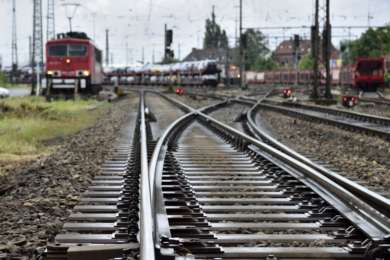 Weiche Foto & Bild | industrie, eisenbahn, gleise Bilder auf fotocommunity