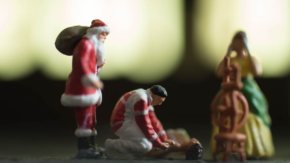 Weihnachten im Märchenwald - Dornröschen Foto & Bild | stillleben, kunstfotografie & kultur ...