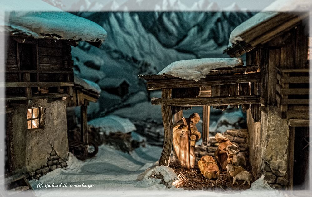 Weihnachtskrippe die Vierte Foto & Bild | gratulation und feiertage ...