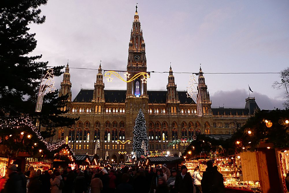 Weihnachtsmarkt im Wien Foto & Bild | weihnachtsmarkt, advent, advent ...