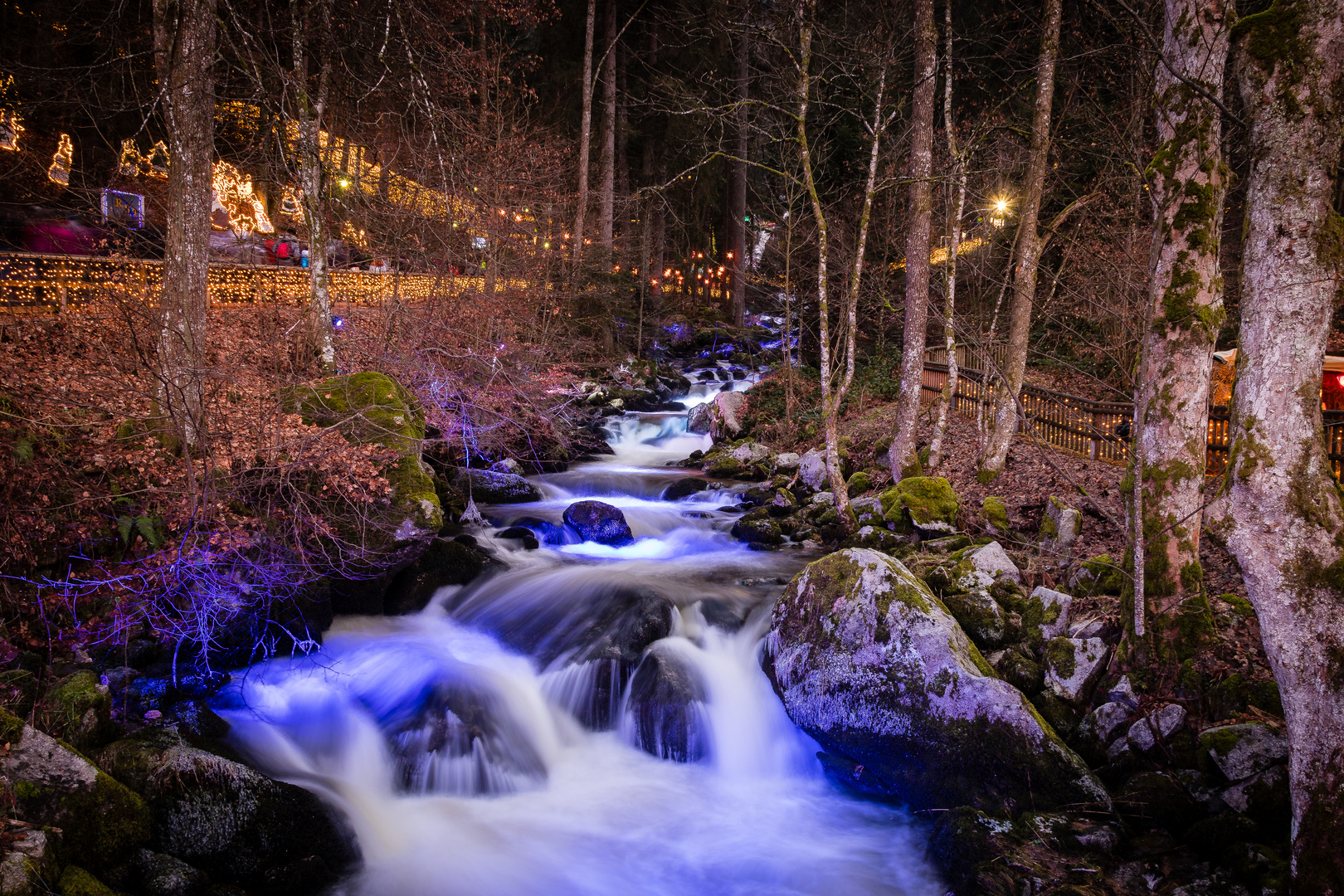 Weihnachtszauber Triberg Foto & Bild | landschaft, bach, fluss & see ...