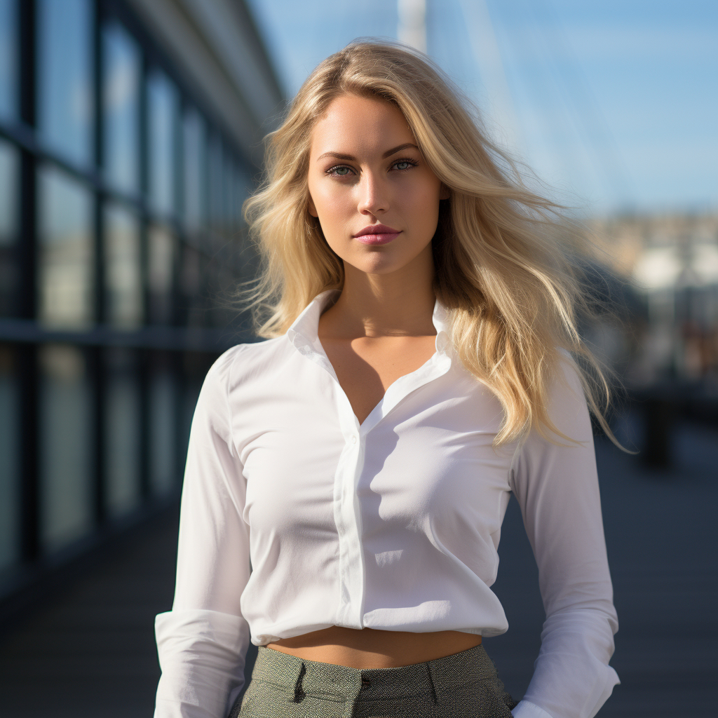 Weiße Bluse Foto & Bild | art, city, fun Bilder auf fotocommunity