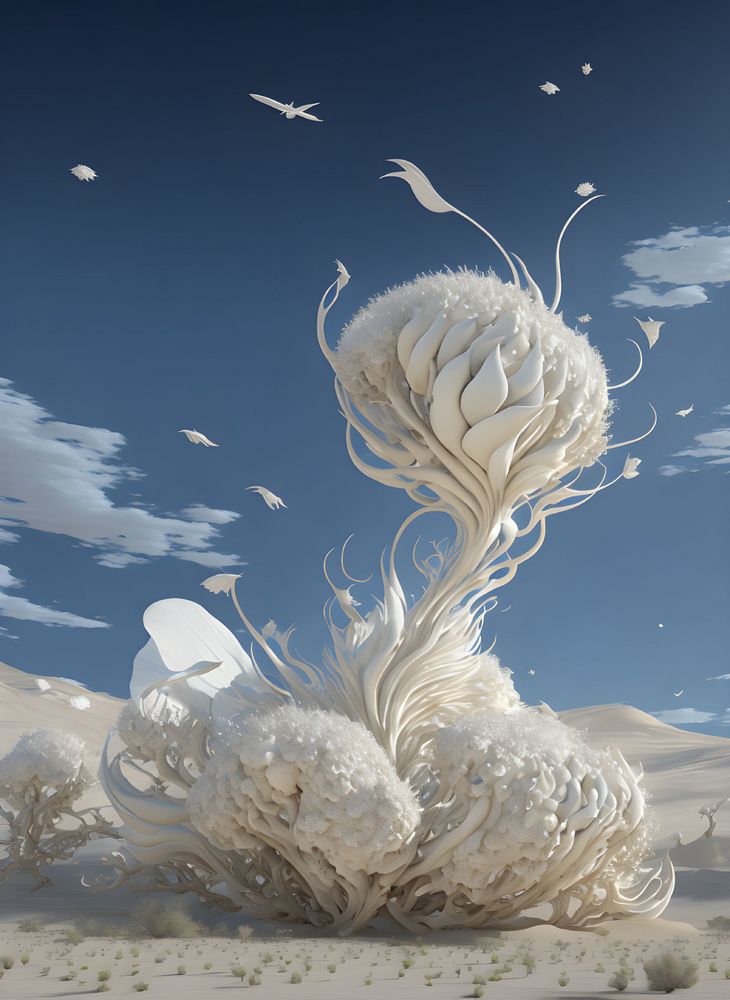 Weisse Wüstenrose in der Weissen Wüste Foto & Bild | ki - archiv, art ...