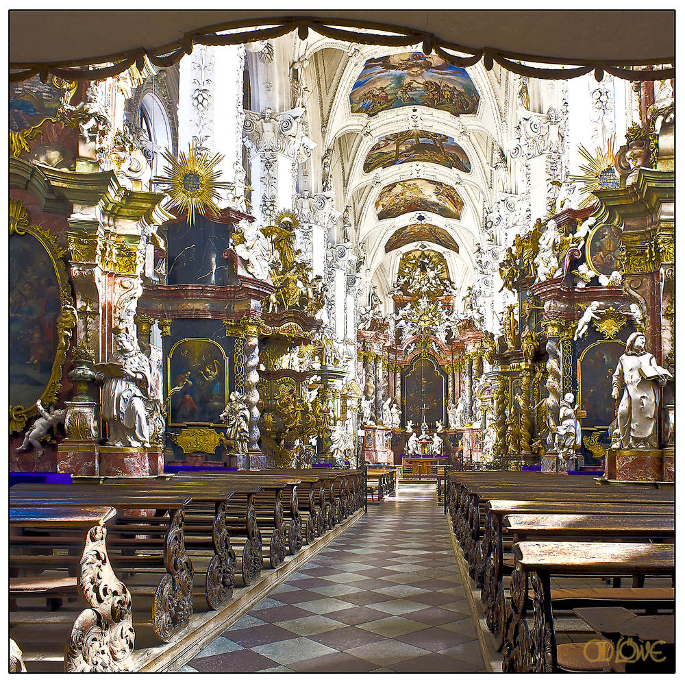 Weite & Prunk Foto & Bild | architektur, sakralbauten, innenansichten kirchen Bilder auf ...