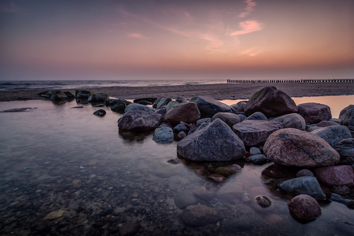 Wenig Wasser Foto & Bild | sonnenaufgang, ostsee, meer Bilder auf ...