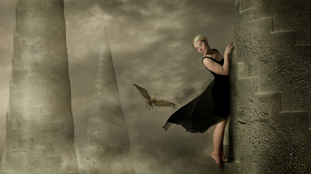 wenn alles still ist,... Foto & Bild | fotomontage, fantasy mystery, composing Bilder auf ...
