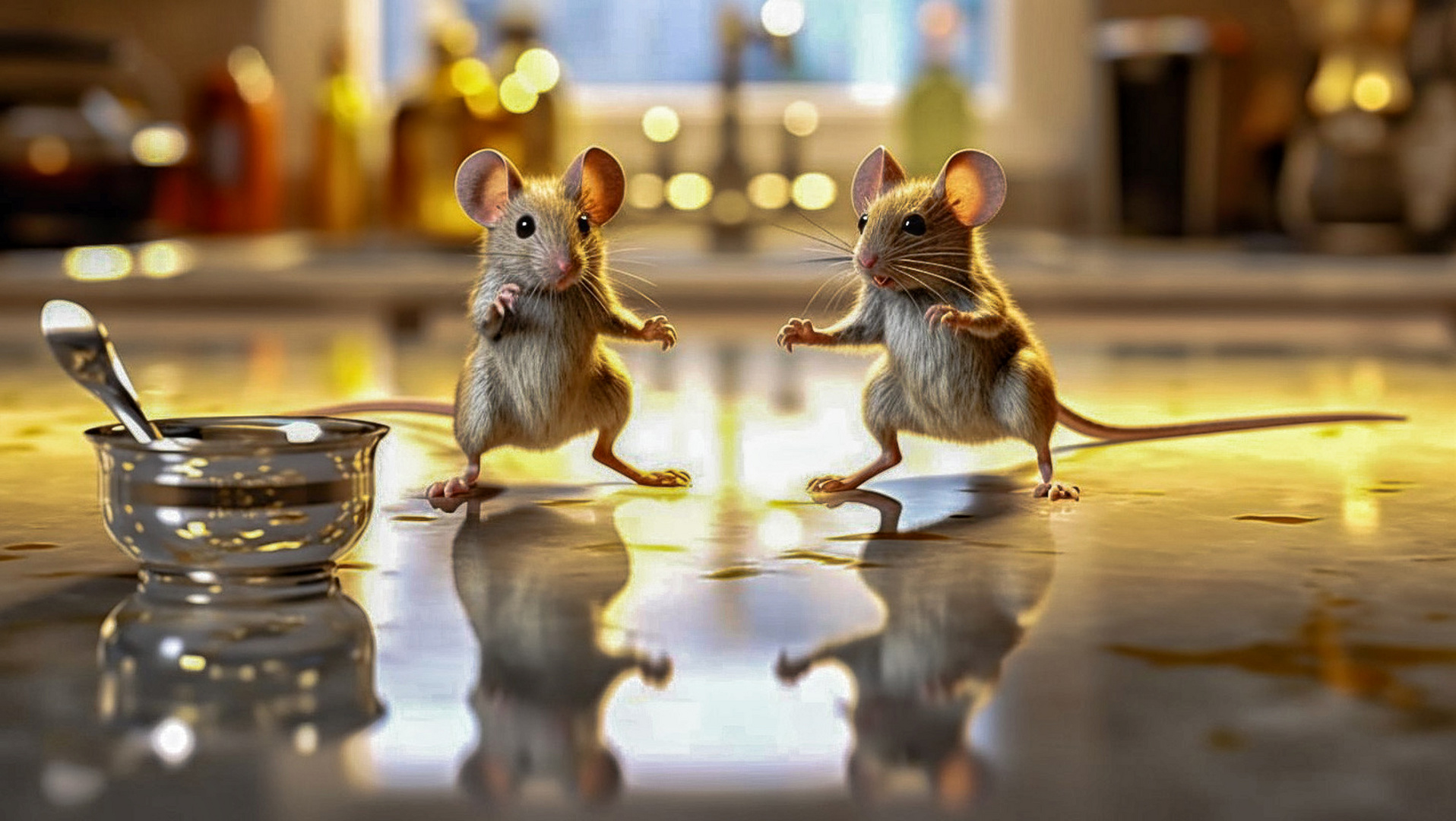 Wenn die Katze aus dem Haus ist ... Foto & Bild | surreal, bokeh ...