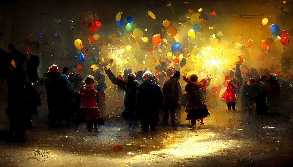 Wenn`s alte Jahr... Foto & Bild | ki-generierte bilder, ki-montagen, digiart Bilder auf ...