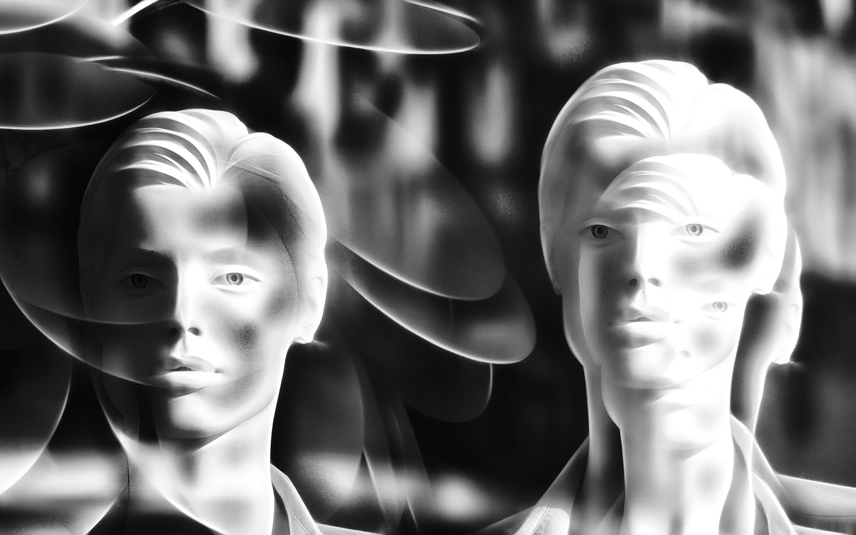 wer bin ich wirklich Foto & Bild | abstraktes, fotokunst, monochrome ...