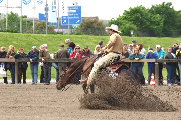 Westernreiten, Reining, Sliding Stop Foto & Bild | tiere, haustiere ...