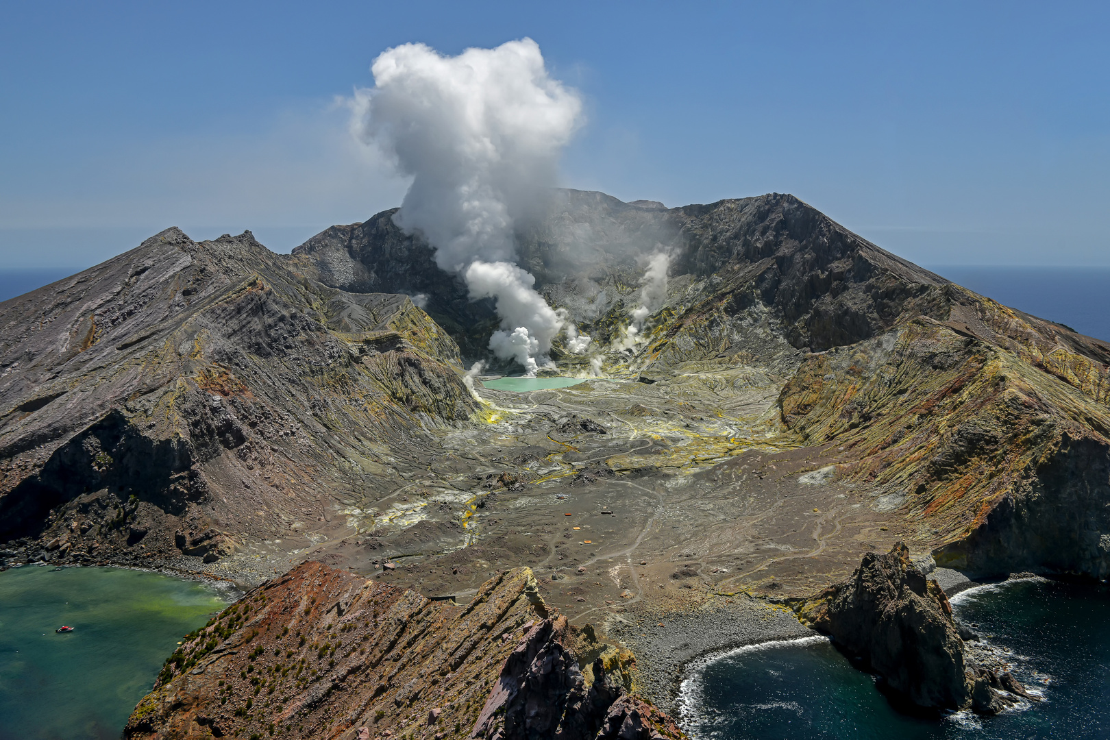 Whakaari Foto & Bild | australia & oceania, new zealand, landschaft ...
