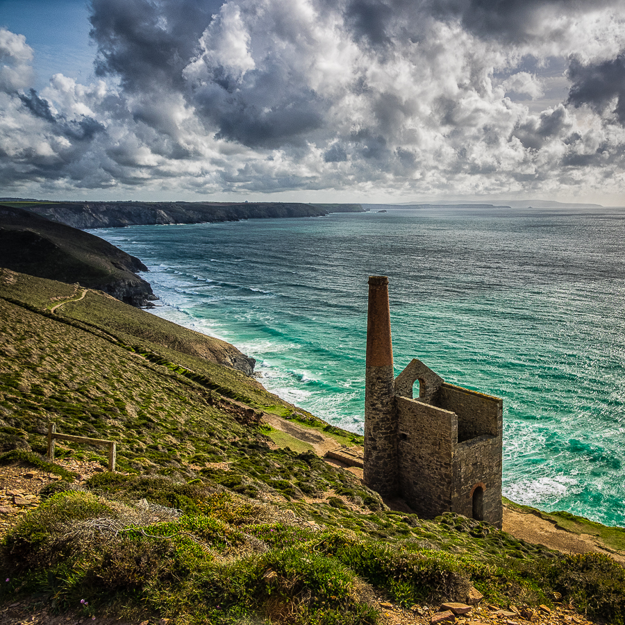 Wheal Coates Engine House Foto & Bild | meer, bergbau, landschaft ...