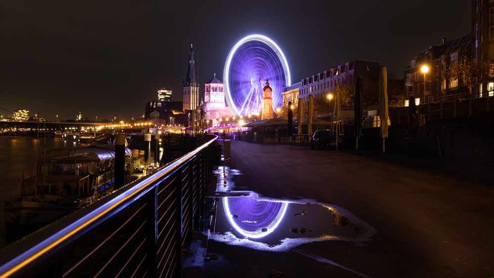 WHEEL OF VISION Foto & Bild | architektur, architektur bei nacht ...