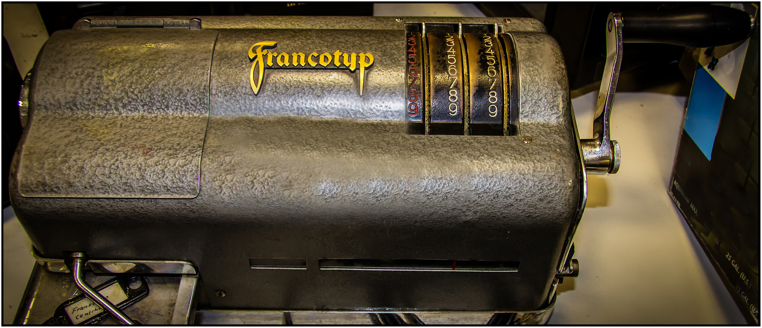 Wie Dazumal ... Francotyp ... Foto & Bild | spezial, alt, historisches ...