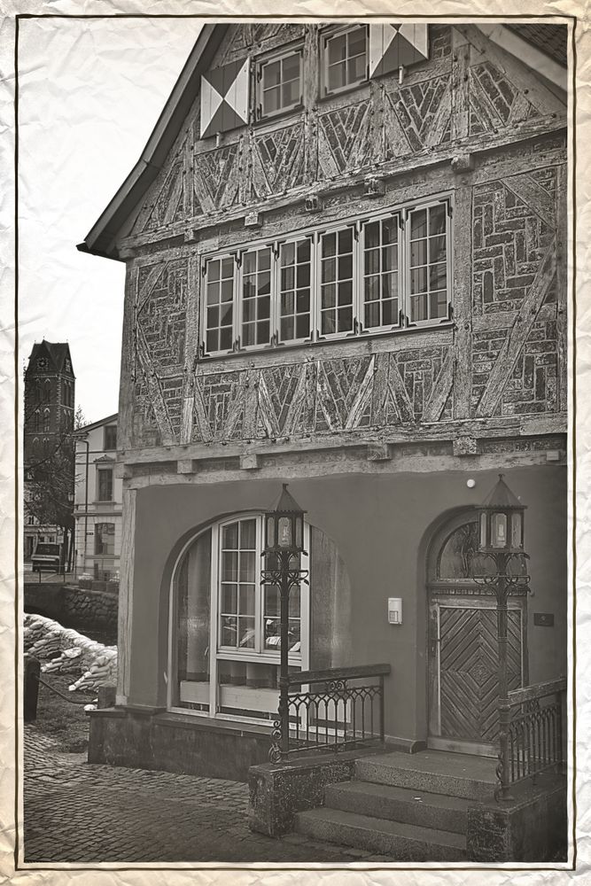 Wie Dazumal - Historisches Fachwerk nahe dem Wismarer Hafen Foto & Bild | architektur, projekte ...