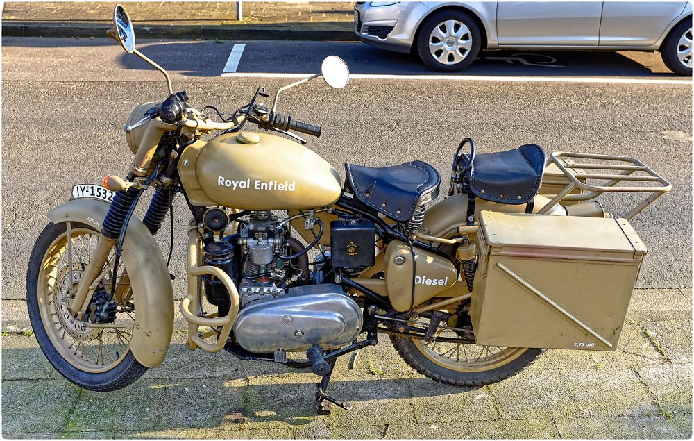 Wie dazumal - Royal Enfield Diesel Foto & Bild | Bilder auf fotocommunity
