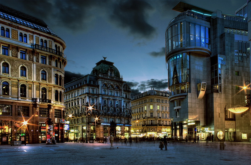 Wien, Stephansplatz (rel.) Foto & Bild | architektur, architektur bei ...