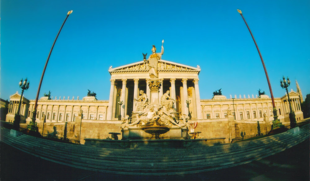 Wiener Parlament Foto & Bild | techniken, fisheye, aufnahme-techniken ...