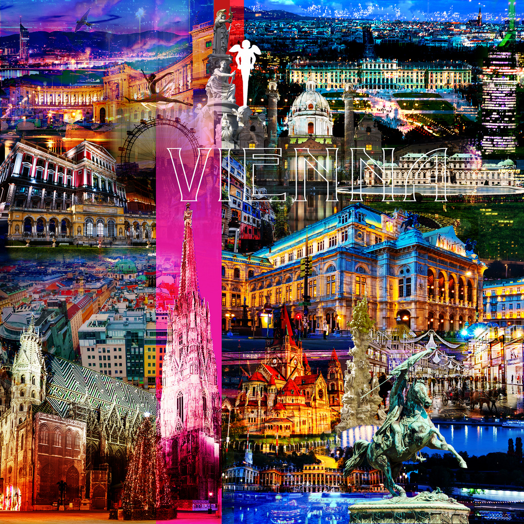 Wienna Collage Foto & Bild | the best of , art, spezial Bilder auf ...