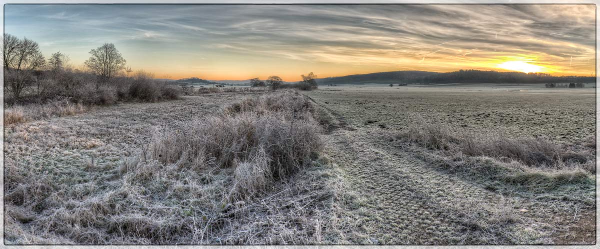 Wiesen mit Reif Foto & Bild | landschaft, Äcker, felder & wiesen ...