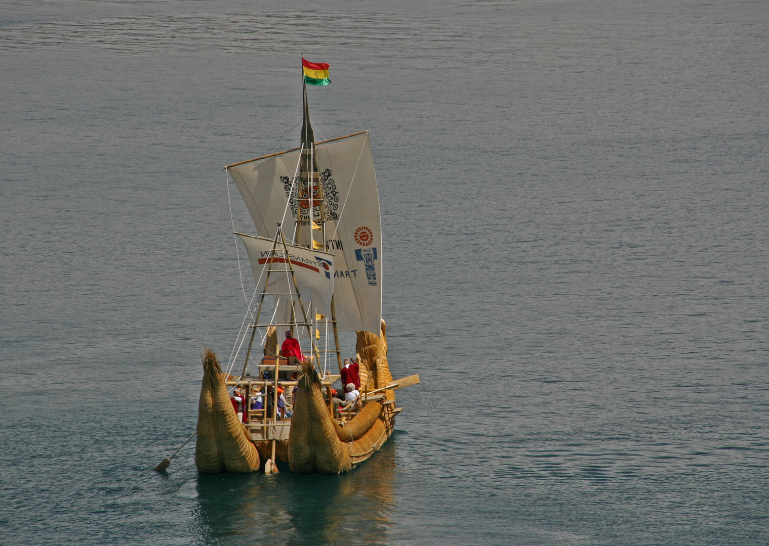 Wikingerboot auf dem Titicacasee Foto & Bild | landschaft, bach, fluss ...