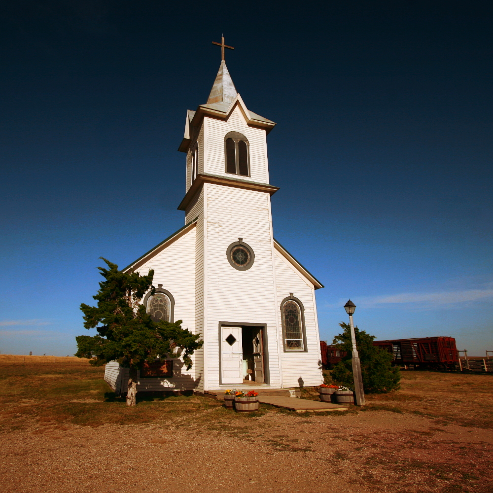 Wild West Church Foto & Bild | architektur, ländliche architektur, usa ...
