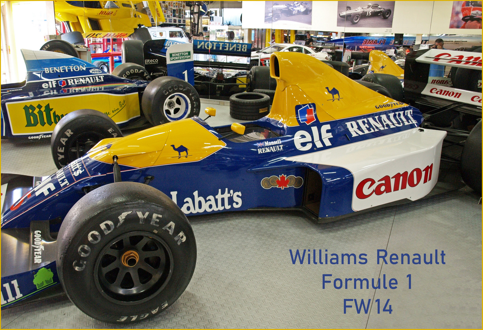 Williams Renault FW14 photo et image | auto, museum, rennwagen Images ...