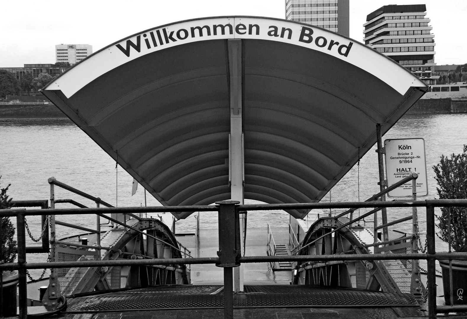 Willkommen an Bord Foto & Bild | world, rhein, köln Bilder auf ...