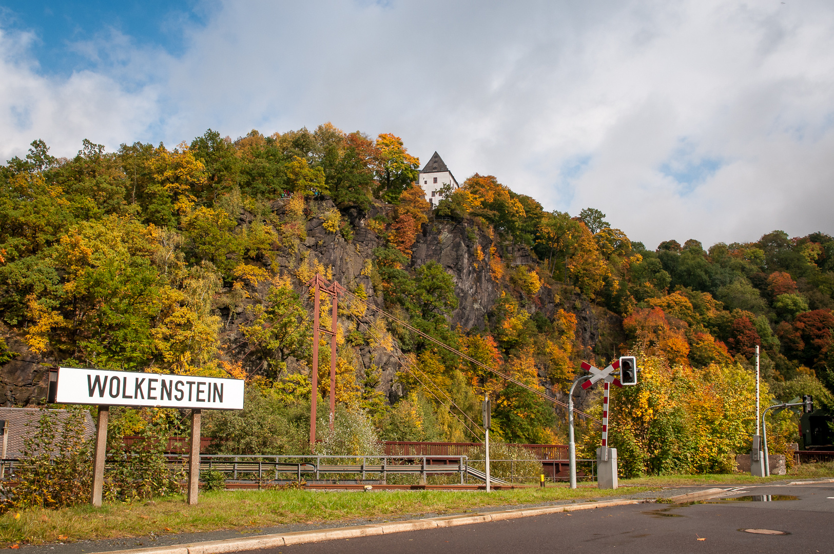 Willkommen in Wolkenstein Foto & Bild | deutschland, europe, sachsen ...