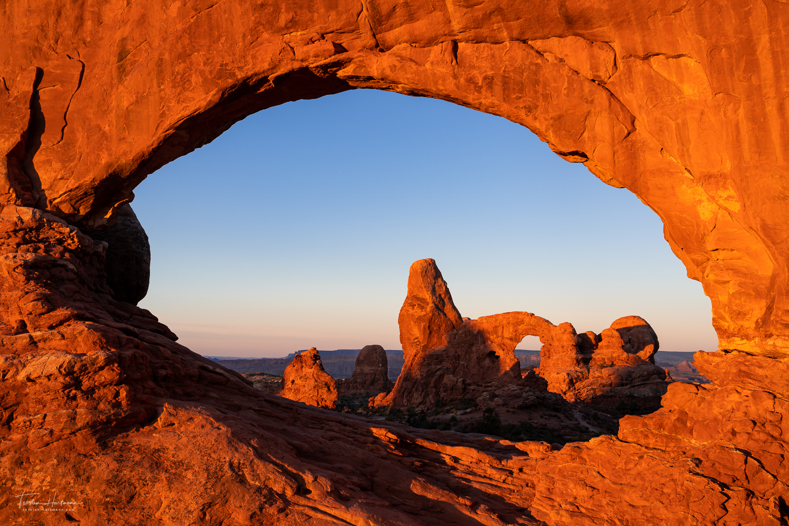 Windows Section - Arches NP (USA) Foto & Bild | north america, united ...