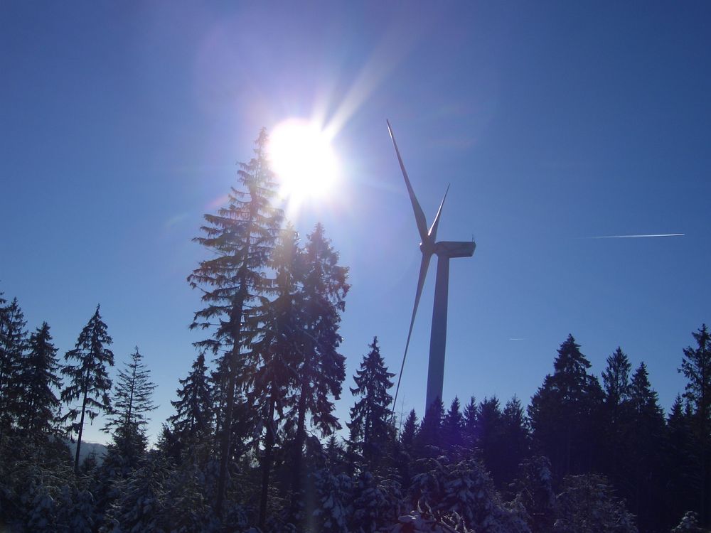 *Windrad auf der Kalteiche* Foto & Bild | landschaft, natur Bilder auf ...