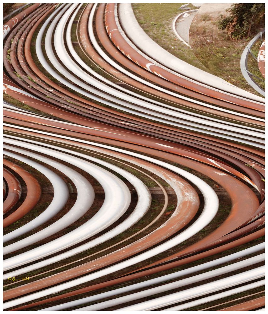 Windungen" +++++ Foto & Bild | abstraktes, industrie und technik ...