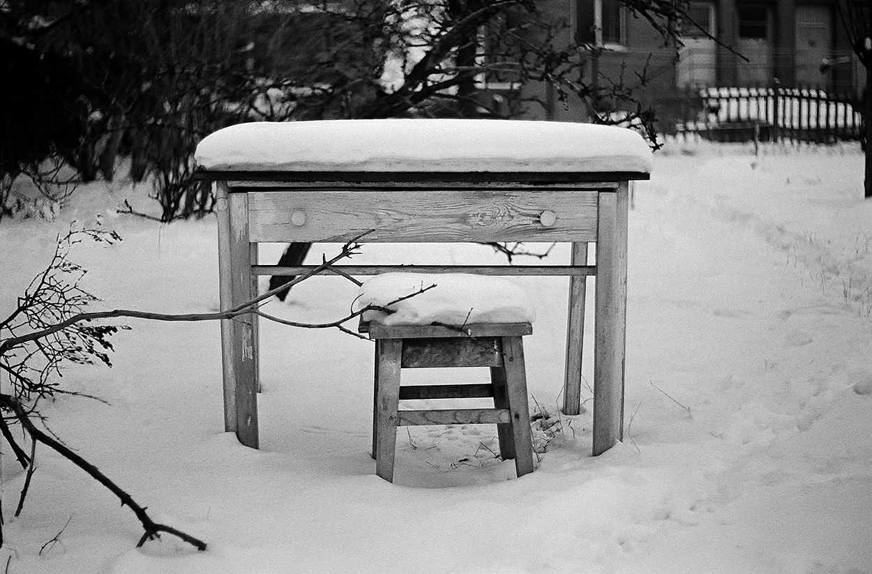 Winter 1972 Foto & Bild | stillleben, zufällige arrangements, analog ...