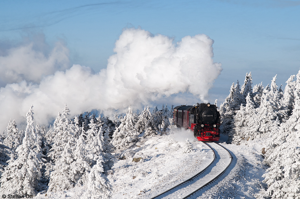 Winter am Brocken Foto & Bild | schmalspur, eisenbahn, verkehr ...