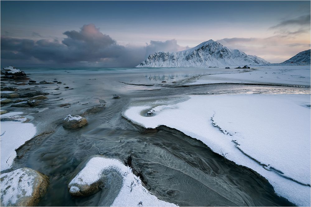Winter am Strand Foto & Bild | europe, scandinavia, norway Bilder auf ...