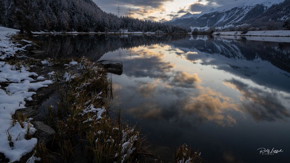 Winter im Engadin, Schweiz Foto & Bild | landschaft, bach, fluss & see, see, teich & tümpel ...