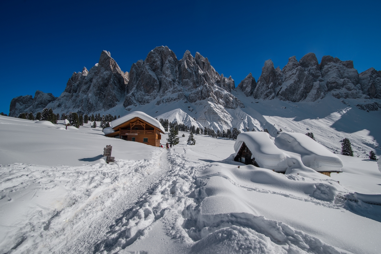 Winter Wonderland Foto & Bild | jahreszeiten, winter, geislerspitzen Bilder auf fotocommunity