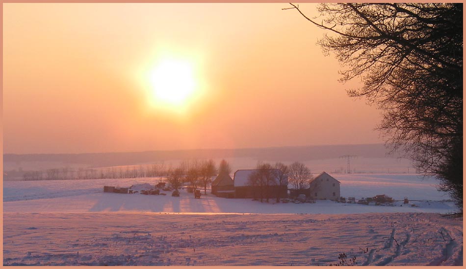 Winterabend Foto & Bild | jahreszeiten, winter, landschaft Bilder auf fotocommunity