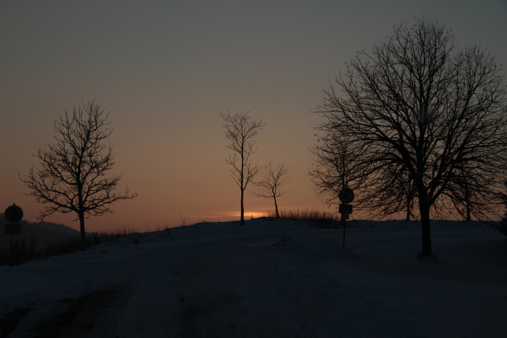 Winterabend Foto & Bild | jahreszeiten, winter, natur Bilder auf fotocommunity