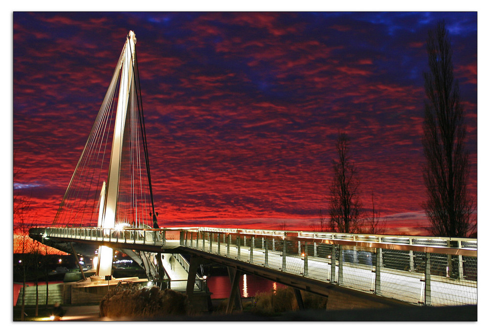 Winteransichten aus Kehl am Rhein IV Foto & Bild | deutschland, europe ...