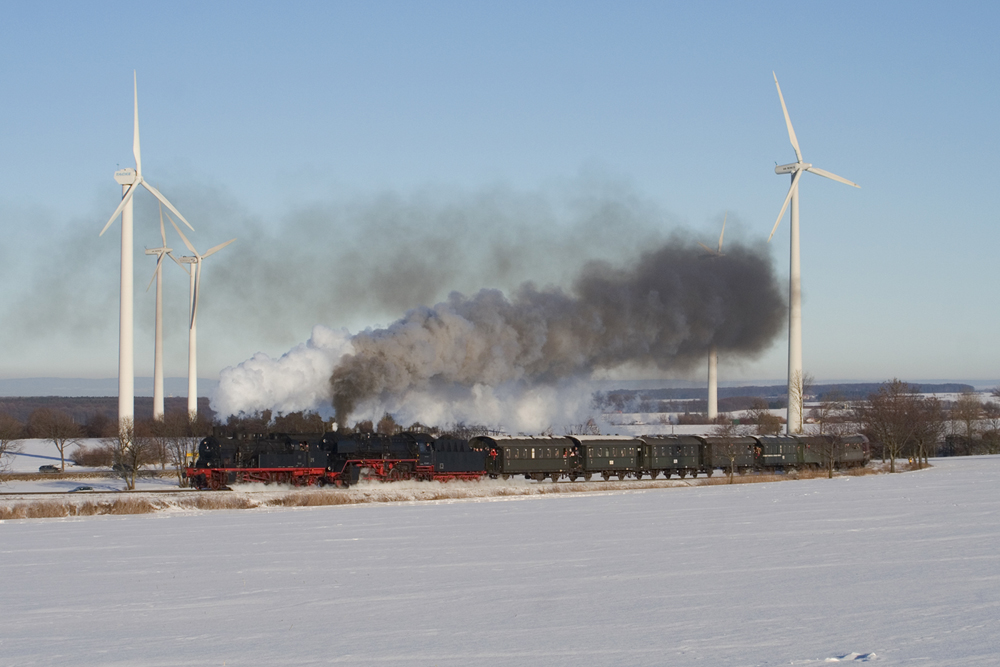 Winterdampf auf der WLE Foto & Bild | historische eisenbahnen, museale ...