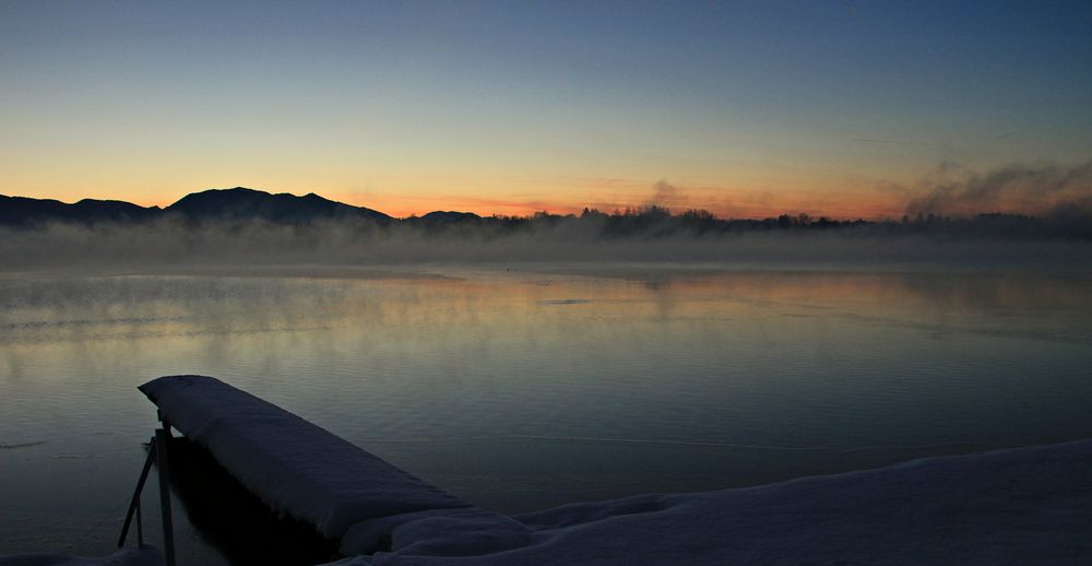 Winterkälte am See Foto & Bild | landschaft, bach, fluss & see, see, teich & tümpel Bilder auf ...