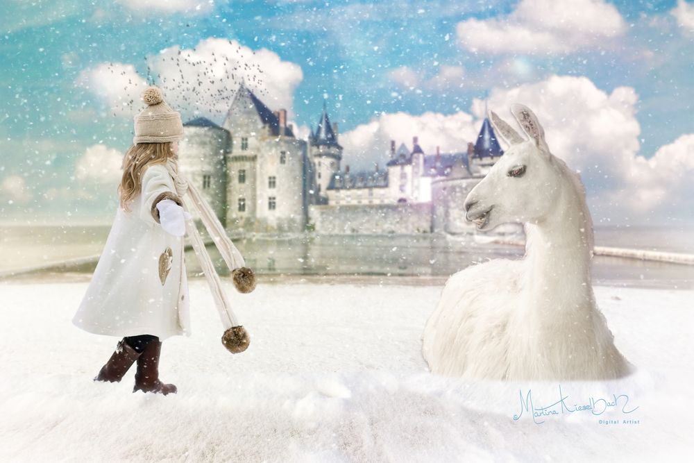Winterland Foto & Bild | fotomontage, landschaften, fantasy mystery Bilder auf fotocommunity