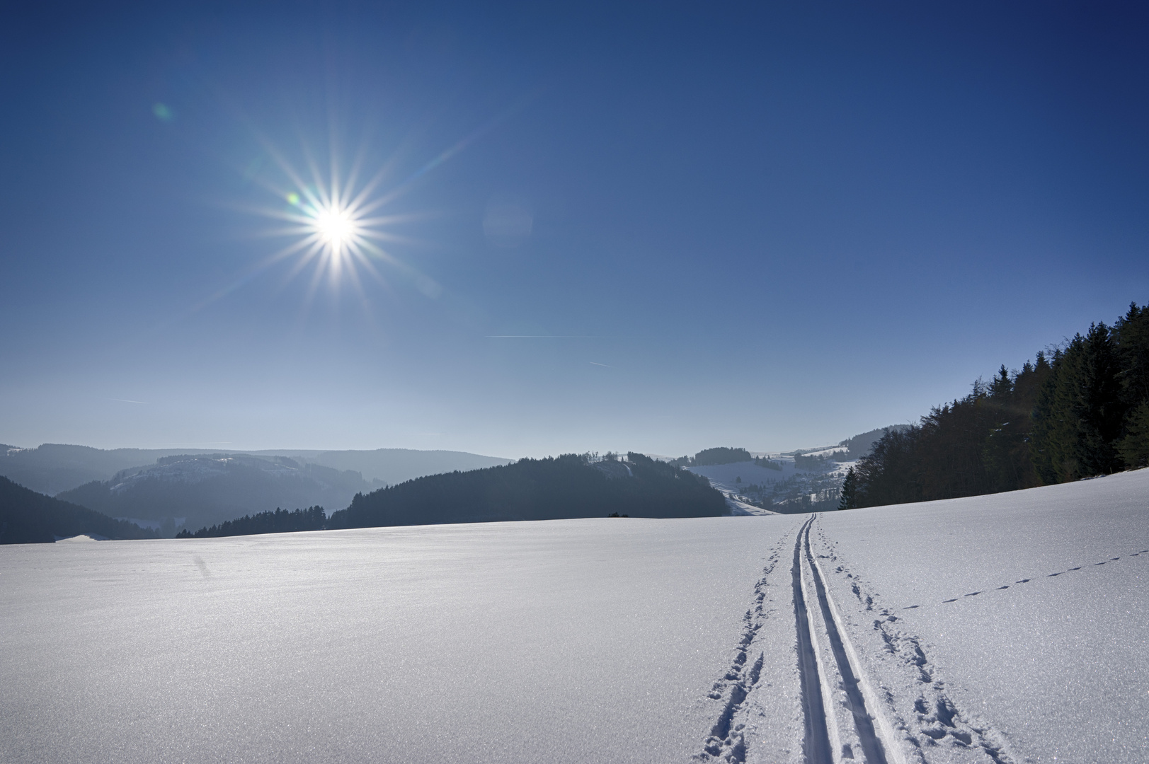 Winterlandschaft Foto & Bild | jahreszeiten, winter, schnee Bilder auf fotocommunity