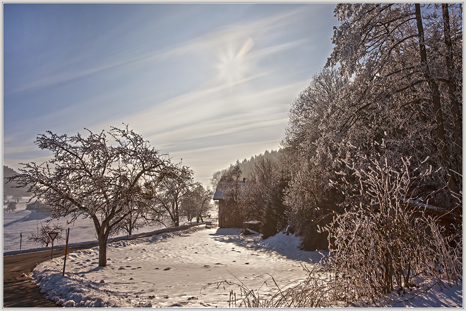 Winterlandschaft Foto & Bild | landschaft, Äcker, felder & wiesen ...