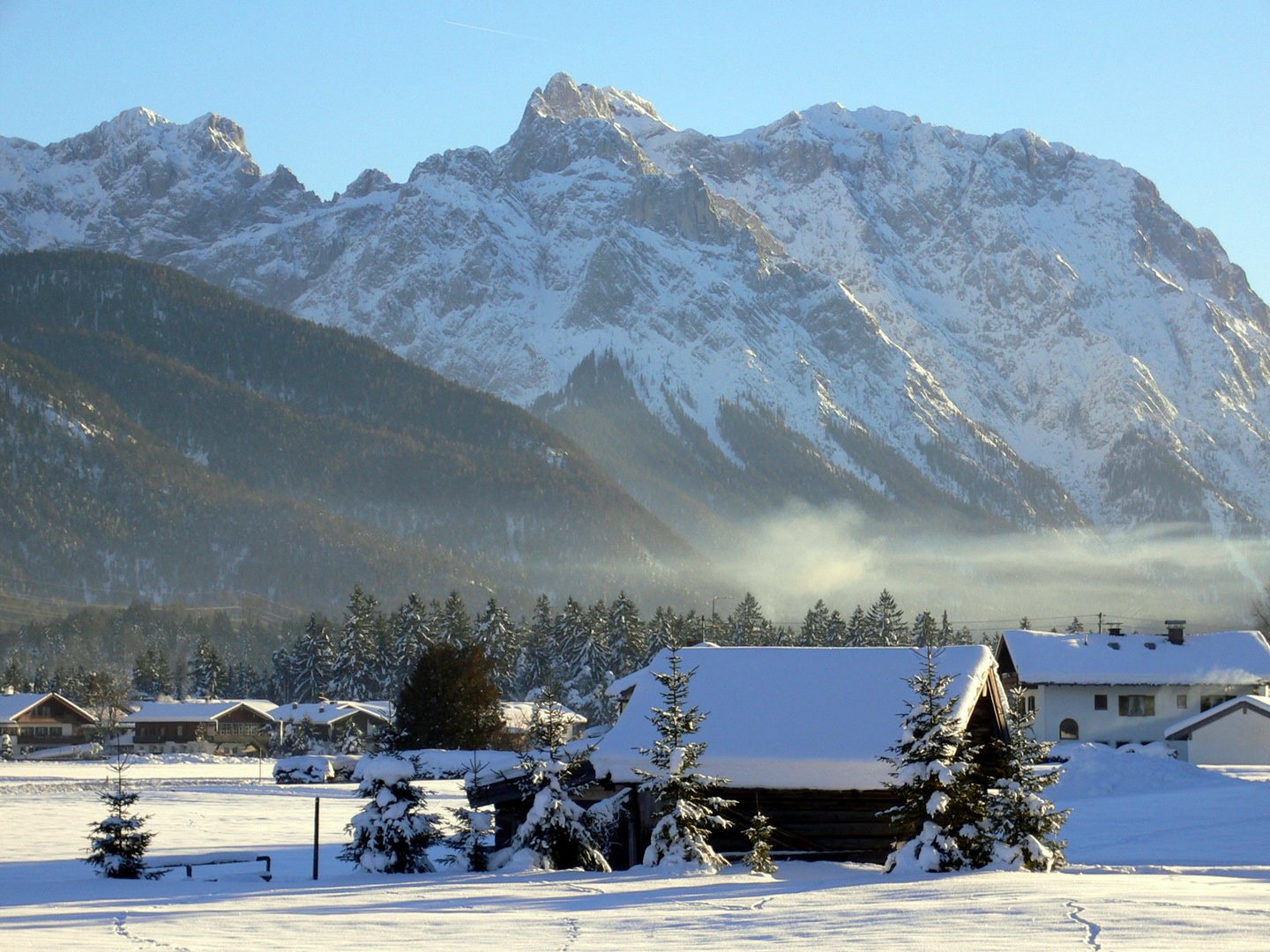 Winterliche Berge Foto & Bild | jahreszeiten, winter, natur Bilder auf ...