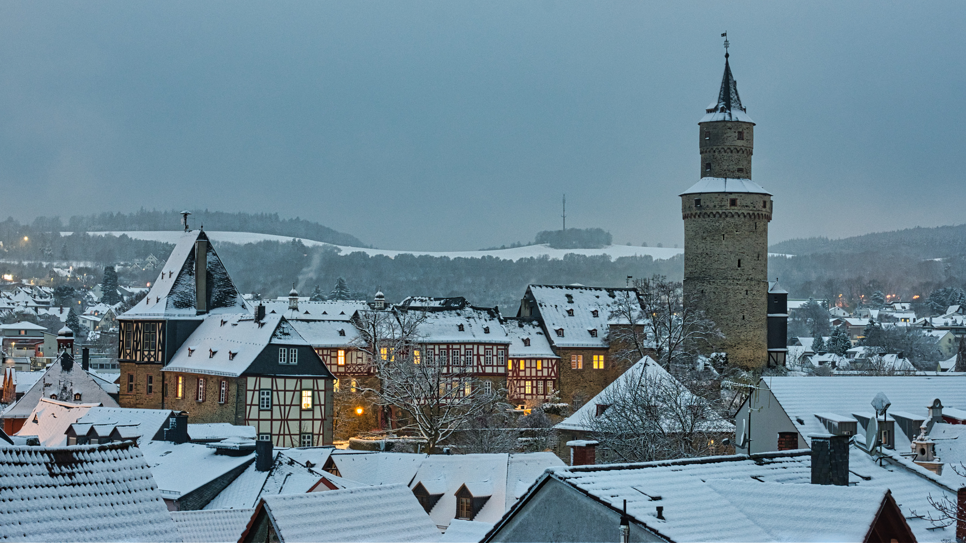 Winterliches Idstein Foto & Bild | architektur, stadtlandschaft ...