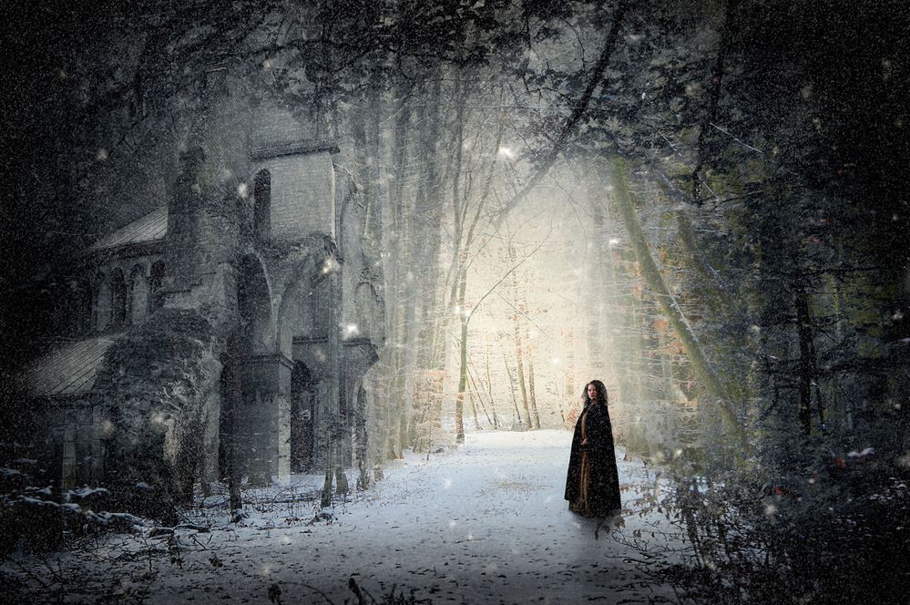 Winterlicht Foto & Bild | fotomontage, fantasy mystery, digiart Bilder auf fotocommunity